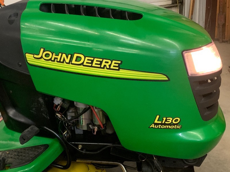 John Deere L130 Automatic Lawn Tractor | July John Deere Equipment ...