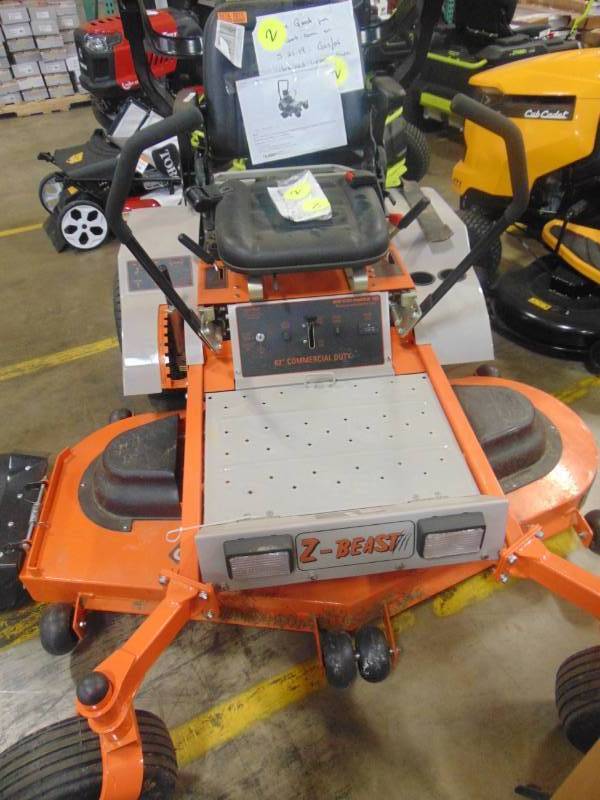 Z Beast 62 in. Zero-Turn Mower Powered by Briggs and Stratton 25 HP Pro ...