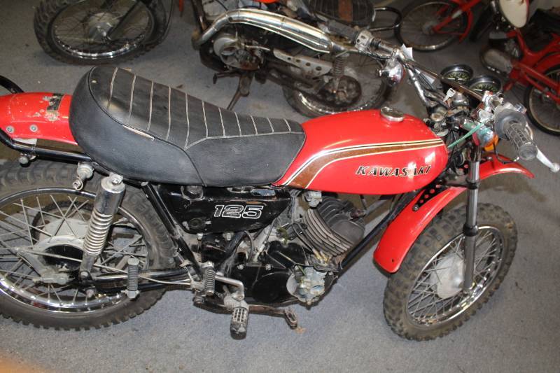 1973 Kawasaki F6 125 Motorcycle | 25 Year Collection of 500 Motorcycles ...