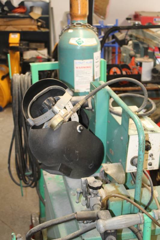 Union Carbide Linde MIG-35 Wire Feeder Welder with Linde VI-253 C/DC ...