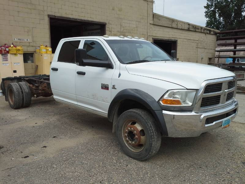 2012 Dodge Ram 5500 Chassis 4-Door Crew Cab Long Wheelbase Dual Rear ...