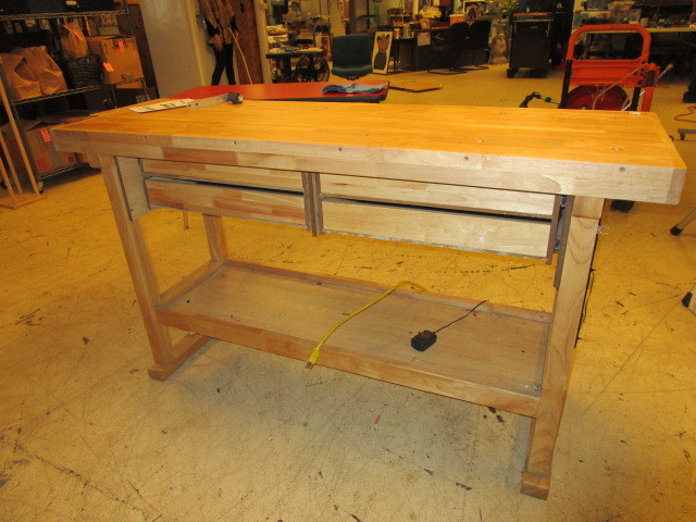WINDSOR DESIGN 60" WORKBENCH | POWER TOOLS, SHOP EQUIPMENT, STORAGE ...