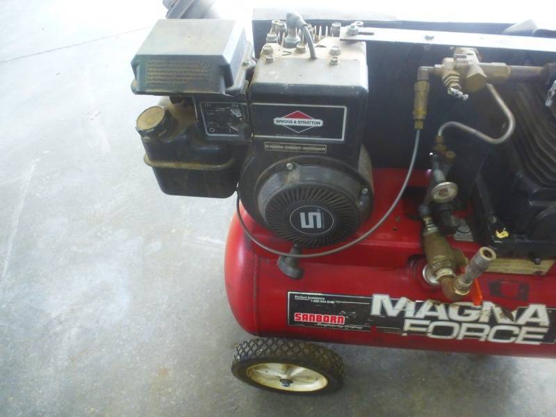 Sanborn Magna Force Air Compressor | NCS Plumbing Contractor Tools 2019 ...