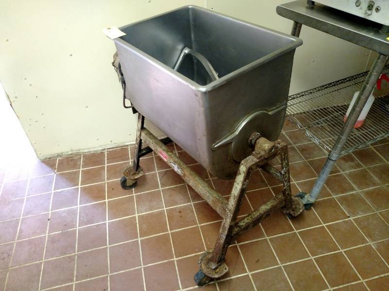 Leland Model 1000A 100 lb. Meat Mix... | Mansfield Meats | K-BID