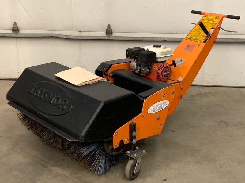 Lay-Mor Walk-Behind Broom / Sweeper | Commercial Lawn / Landscape ...