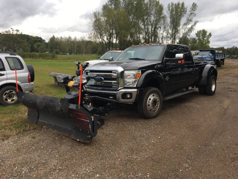 2015 FORD PICKUP F-450 - SUPER DUTY - WITH SNOW EX - PLOW - POWER ...