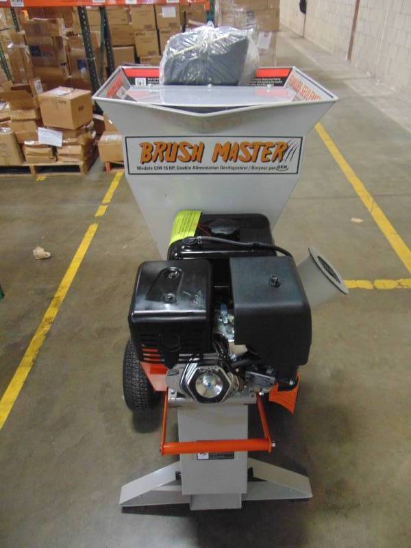 Brush Master 4 in. 15 HP 420 cc Commercial Duty Chipper Shredder CH4 ...