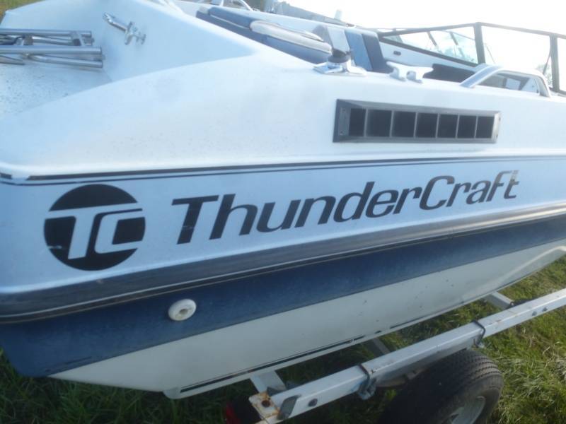 1990 Thunder Craft 16' Fiberglass Boat | NCS Boaters Dream 2019 | K-BID