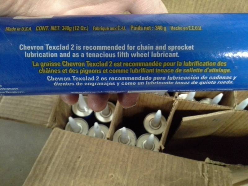 30 Cartridges of Chevron Texclad 2 Industrial Grease 12-oz. | Autumn ...