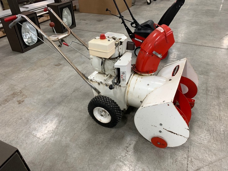 DYNAMARK 26" 2 STAGE SNOW BLOWER "NO RESERVE" | POWERSPORTS LIQUIDATION ...