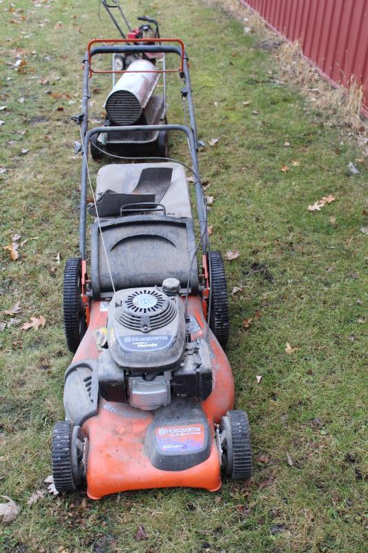 Husqvarna Rear Bagger Push Lawn Mower 5521 CHV Honda Engine | Maple ...