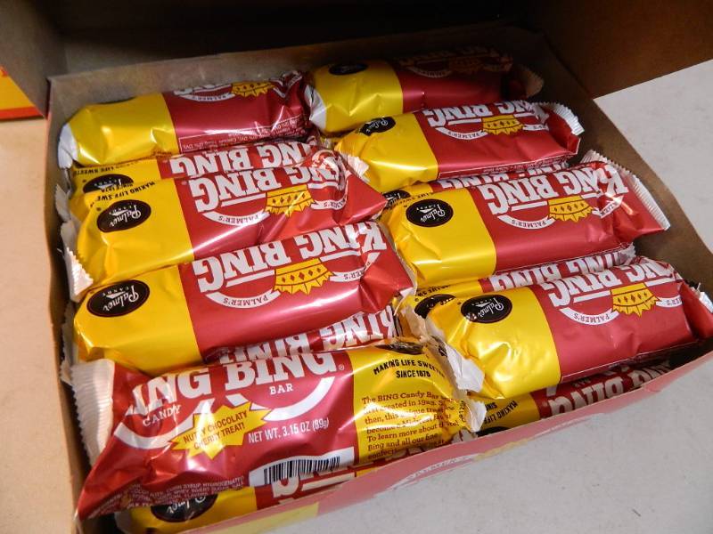 2 New Cases of King Bing Candy Bars | New Corn Stove, Tools, Shop, New ...
