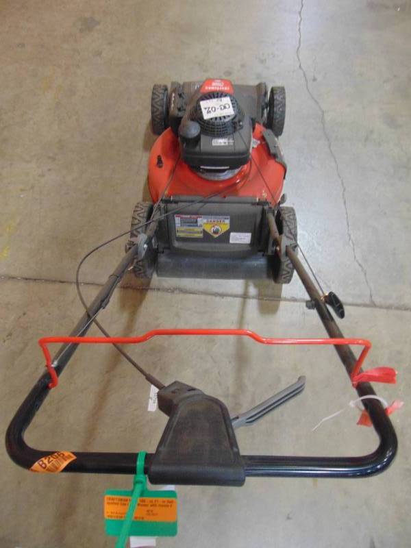 CRAFTSMAN M250 160-cc 21-in Self-propelled Gas Lawn Mower with Honda ...