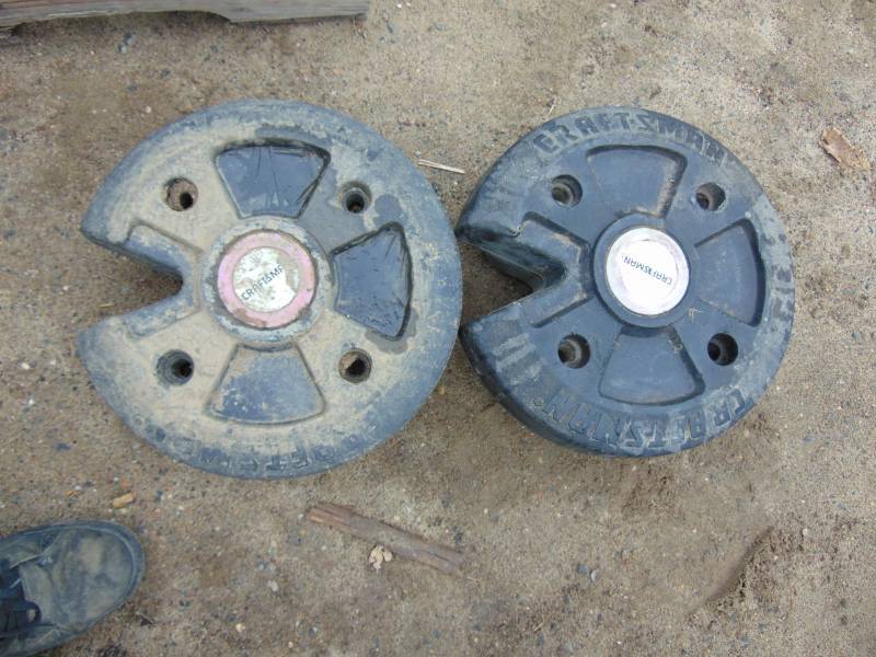 (2) Craftsman Wheel Weights | GRC December Consignments | K-BID