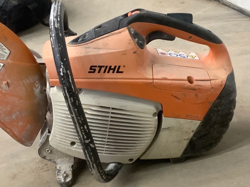 Stihl TS500I Concrete Saw | December Commercial Consignments & More | K-BID