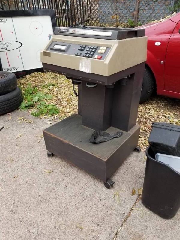 Cummins Jetsort Coin Sorter | South Minneapolis Garage Surplus | K-BID