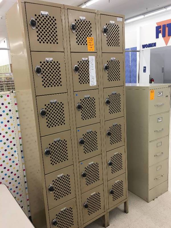 Breakroom Lockers | Big Box Retailer Fixture and Equipment Liquidation ...