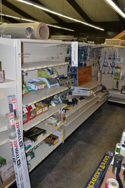 Madelia Lumber Company Liquidation - Gondola/Lozier Store Shelving ...