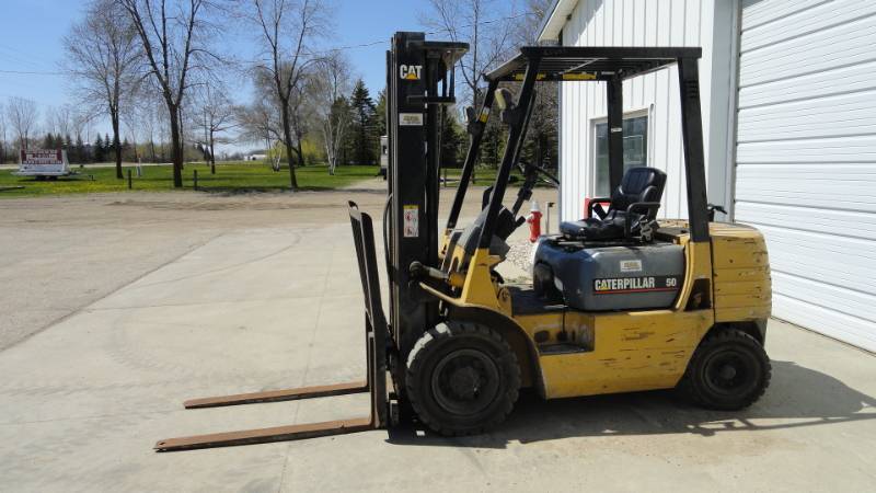 Caterpillar 50 Forklift Auction #731 | K-BID