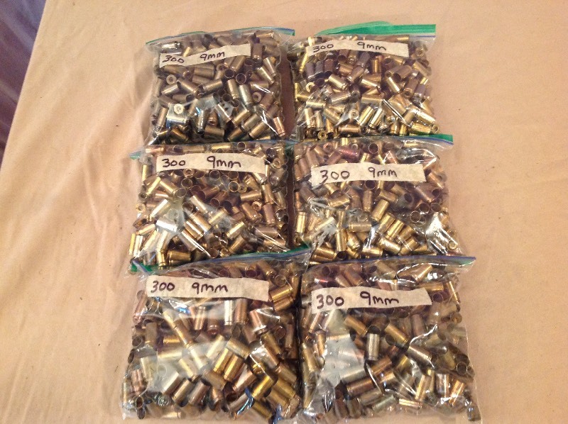 Ammo Reloading Supplies - Large Lots - 1000's of Pounds of Casings ...