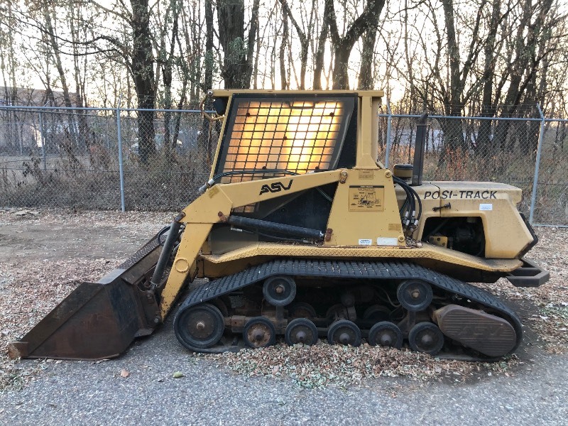 ASV Posi-Track MD70 / MD-70 Compact Skid Steer Track Loader & Polaris ...