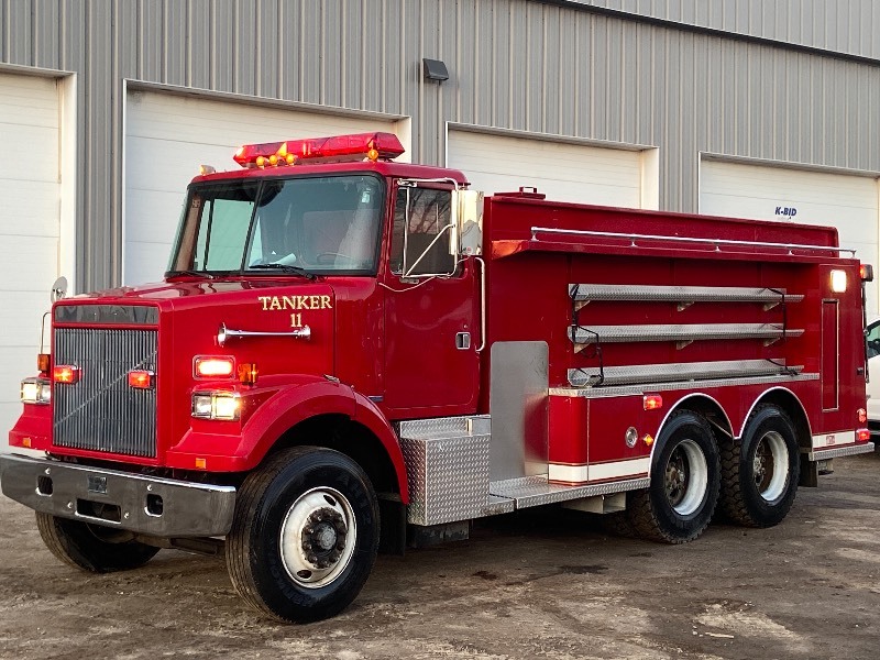 Former Fire-Department Tanker Truck | K-BID