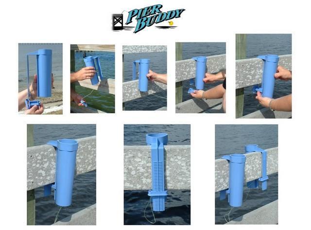 New Pier-Buddy Fishing Rod Holders | K-BID
