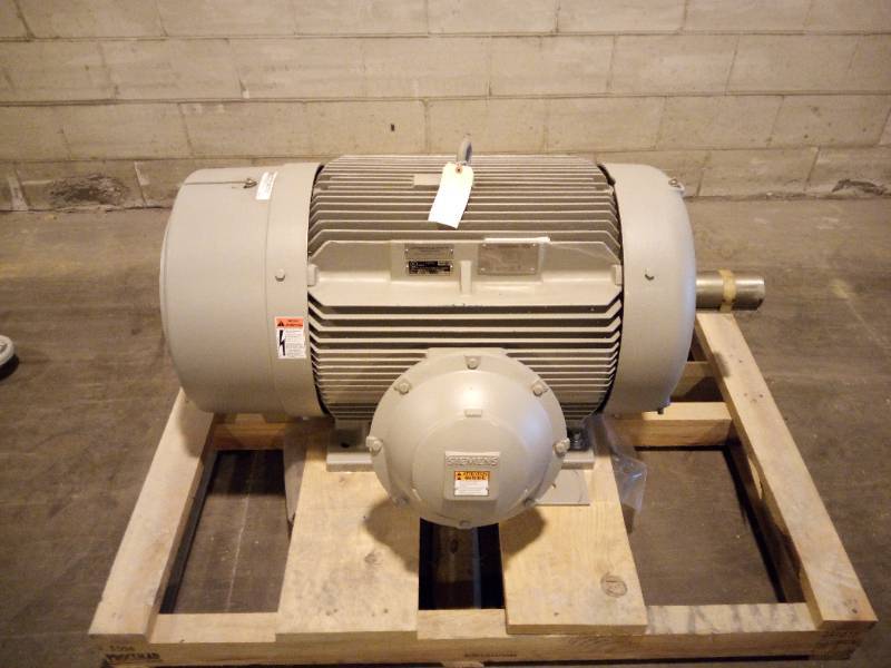 SIEMENS ELECTRIC MOTOR 1MB21214CC312AG3 - 150 HP 1200 RPM | K-BID