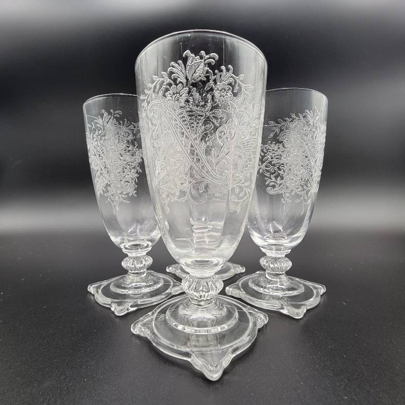 Vintage Antique Beautiful High End Resellers Glassware II We Ship 