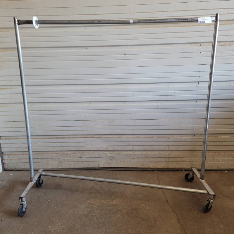 Industrial Commercial Grade Garment Rolling Racks (Z-Racks - Double Bar ...