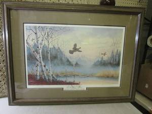 Minnesota Artist Jerry Raedeke Wildlife Prints - All Numbered 14 - Most ...
