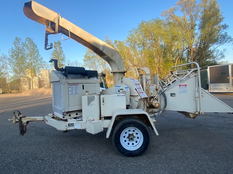 New Holland Skid Loader -- Hamm Asphalt Roller -- Altec Wood Chipper ...