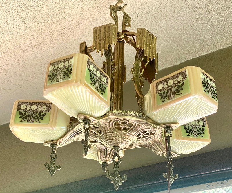 Amazing Antique Art Deco Lamp Collection and More! | K-BID