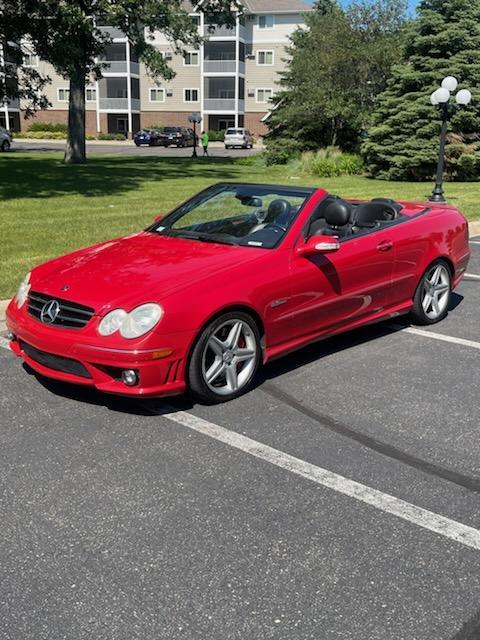 2007 Mercedes-Benz CLK63 AMG 2dr Convertible Red Exterior Owned By ...