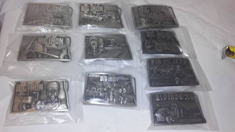 Easy Shipping! AWESOME ERTL Tractors, Belt Buckles- Huge Collection ...