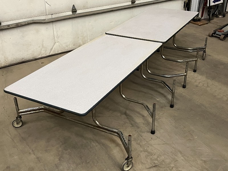 Sico Folding Rollaway Tables | K-BID