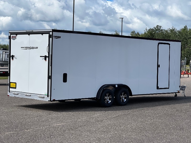 2022 FOREST RIVER LIGHTNING 7X24 ENCLOSED CARGO TRAILER "NO RESERVE ...