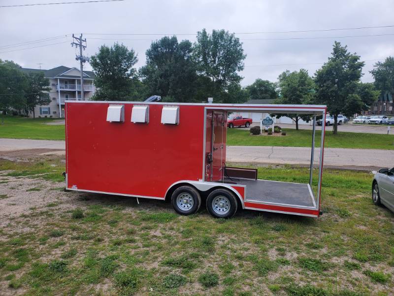 2019 DISCOVERY CARGO FOOD TRAILER READY TO GO!!! | K-BID
