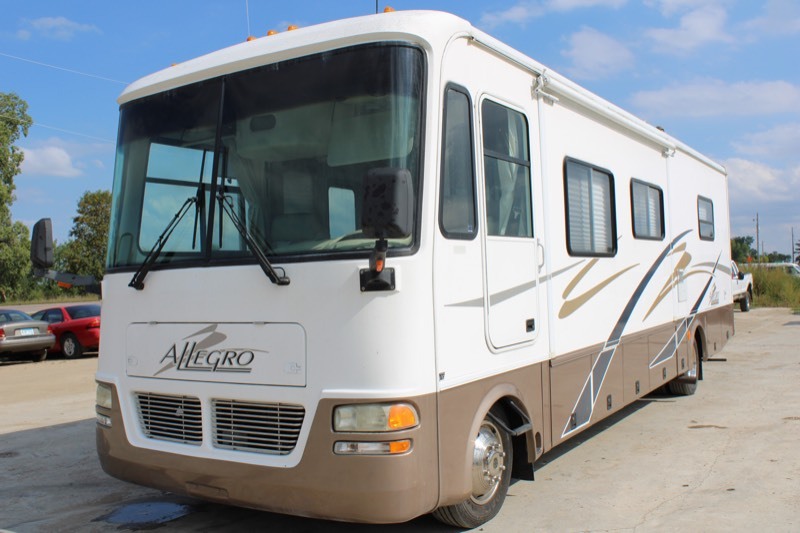 #2331 MN AUTO AUCTIONS - 2003 ALLEGRO M-32BA CLASS A RV - 18,285 MILES ...