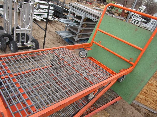 PALLET RACKING, LUMBER, ROLLER & BAKERY CARTS, SHOP EQUIPMENT ...