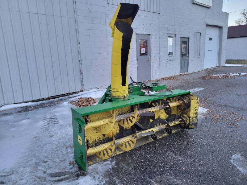 Skid Steer Attachments, John Deere 36A Loader and 270 Snowblower ...