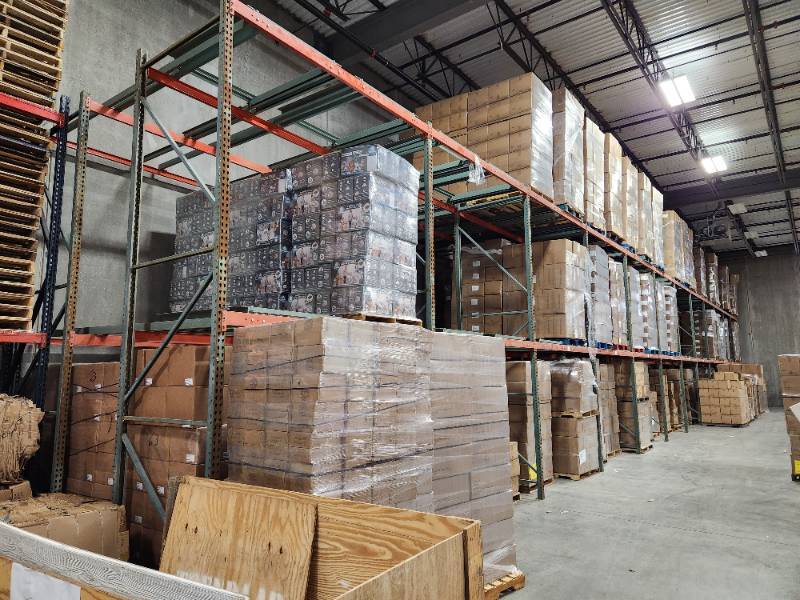 Savage Triple Deep Pallet Racking Liquidation | K-BID