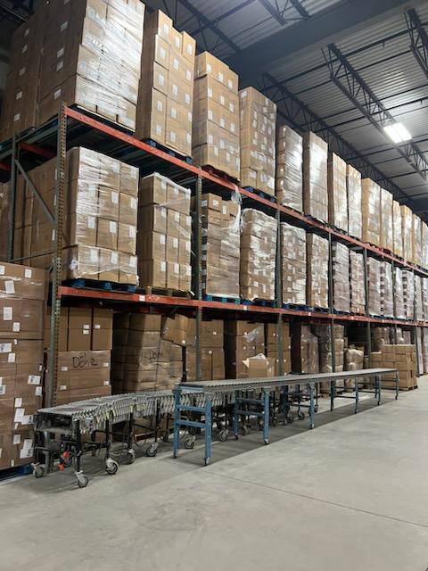 Savage Triple Deep Pallet Racking Liquidation | K-BID