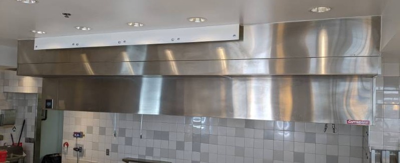 Commercial Kitchen: Walk-In Cooler, Lancer Beverage Dispenser, Kohler ...