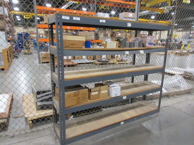 TOOL CRIB CHAIN LINK CAGE AND HEAVY DUTY CRIB SHELVING | K-BID