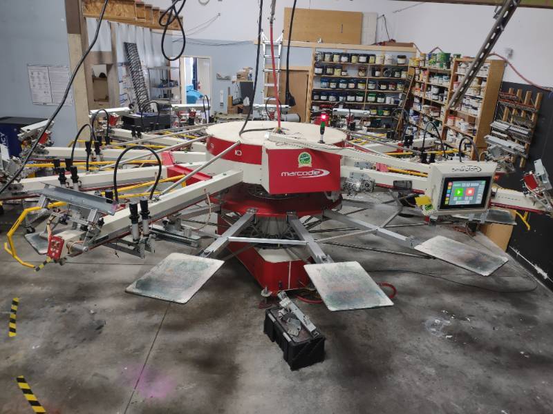 Automated Screen Printing Shop | K-BID