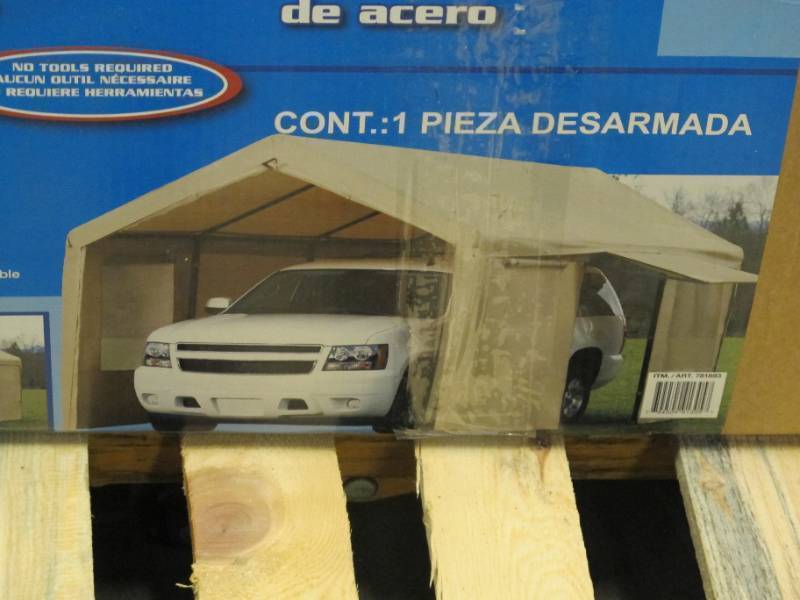 Costco! 10'x20' Steel Frame Canopy ($229) Replacement Roof, 50% OFF