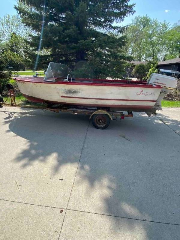 14 Foot Larson Boat, Trailer & Accessories (no reserve) | K-BID