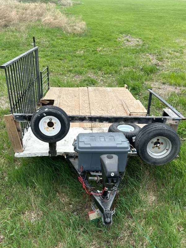 Carter Talon Go-Kart & 6 x 10 Foot Trailer | K-BID