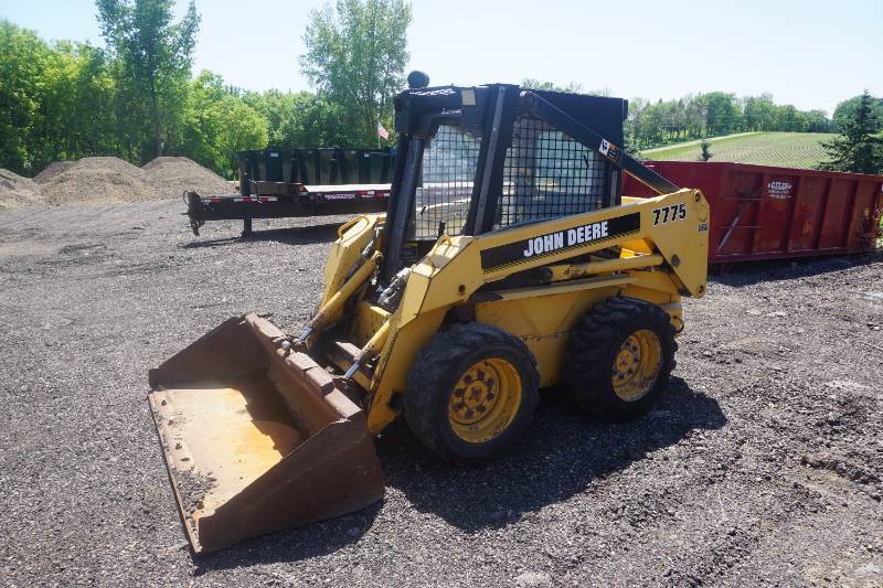 South Metro Cat 924k Wheel Loader, John Deere Skid Loader, and 720 ...